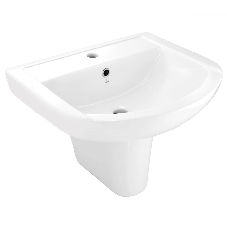 Wall Hung Basin with Half Pedestal - ARS-WHT-39801