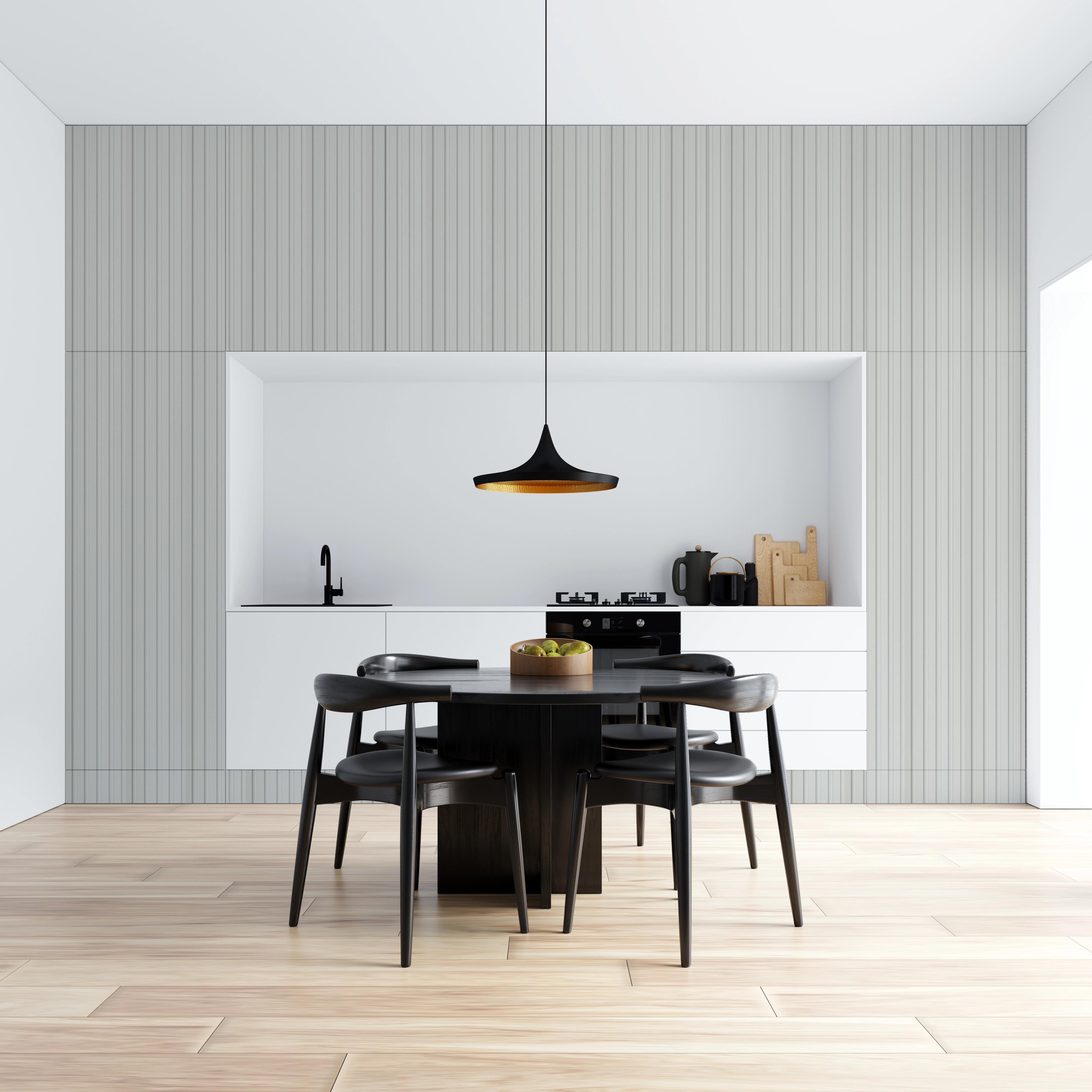 Frikly Cladyne PVC Wall Panel Louvers Panel / Planks