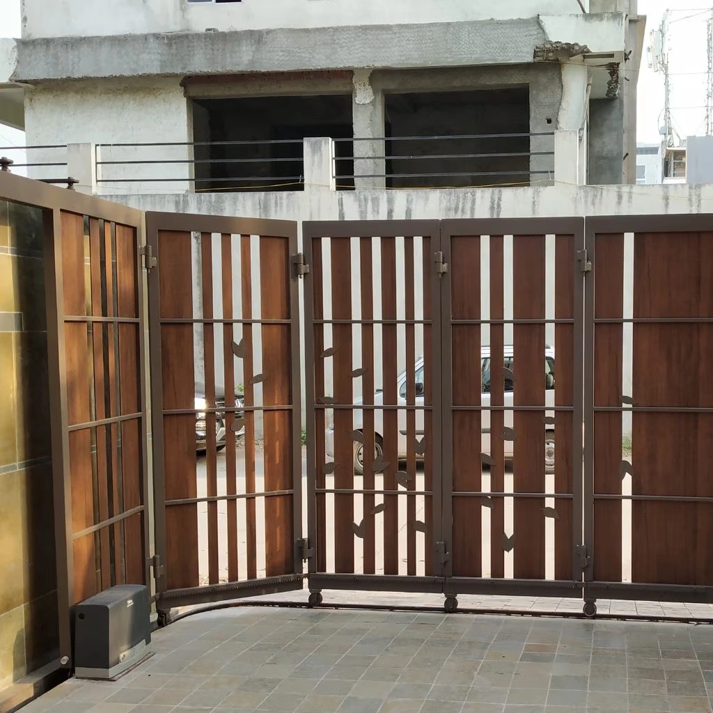 Nagpur Fabrication Motorized Sliding Folding Gate