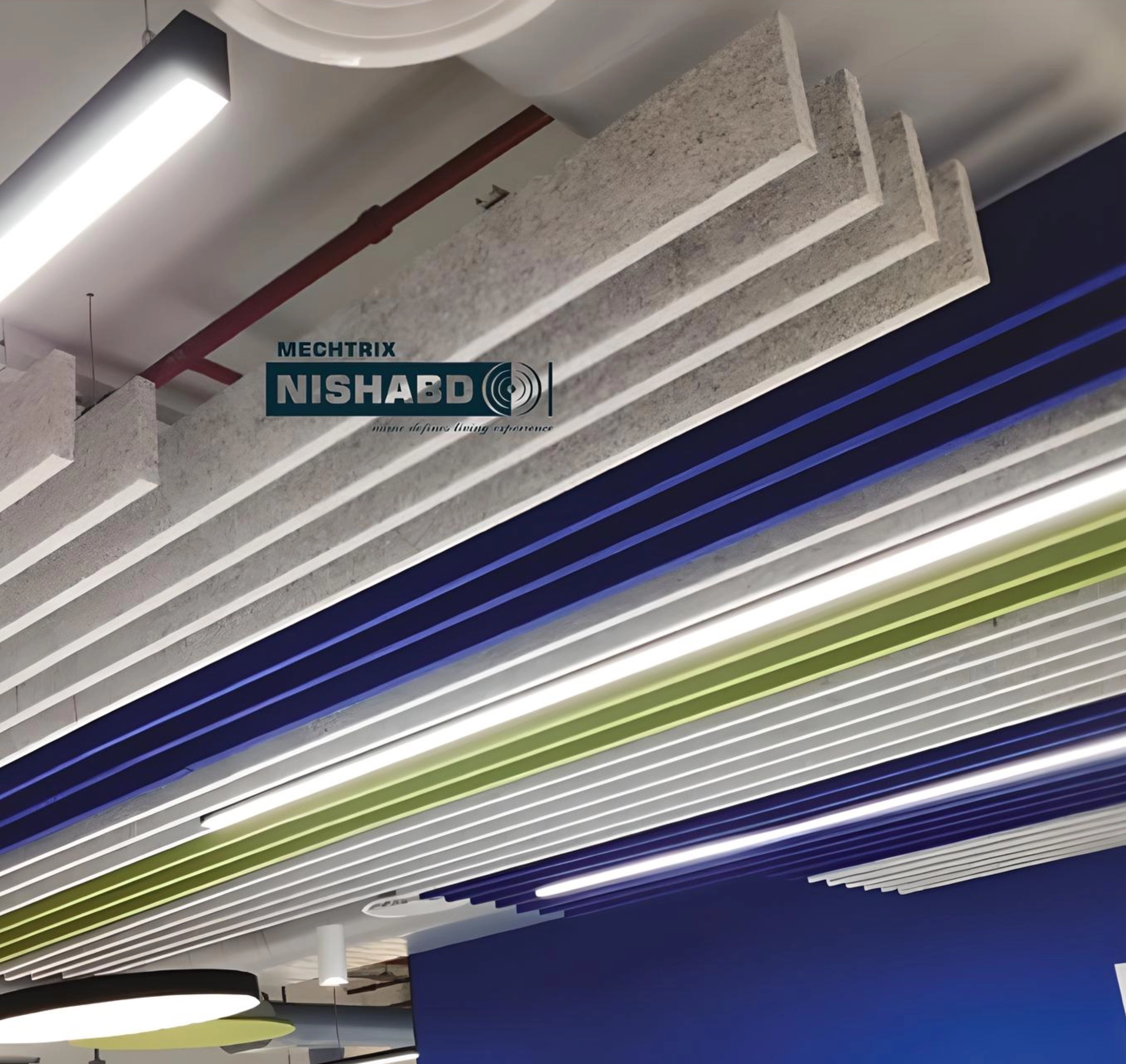 Mechtrix Nishabd PET Suspended Sound Baffles