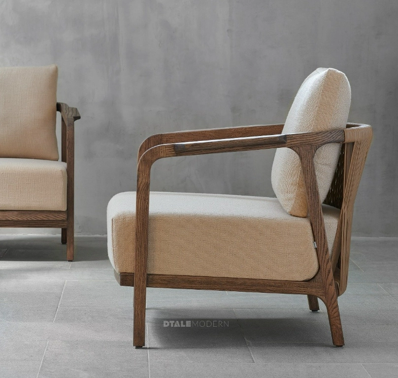 Dtale Modern Kwan Single Seater-Pompadour Louis armchair
